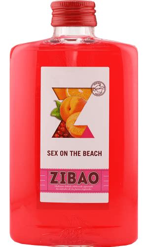 Licor Zibao Sex On The Beach Petaca Plástico 35cl B2b Distribucions Túnel