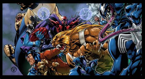 Download Marvel Villains Bad Guys Fan Art Wallpaper