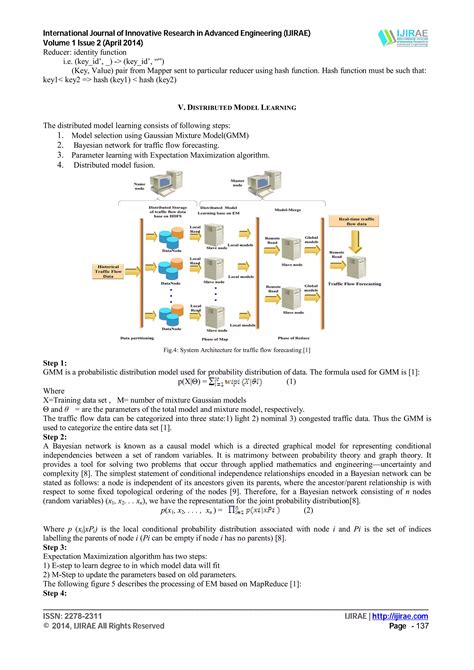 Review Data Driven Traffic Flow Forecasting Using Mapreduce In Distributed Modelling Pdf