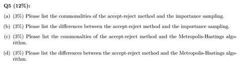 Solved Q5 12 3 Please List The Commonalities Of The Accept