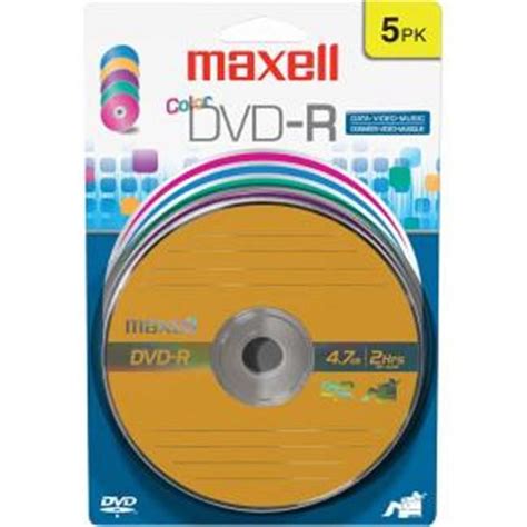 Maxell 4 7gb 16x Dvd R 5 Packs Blister Pack 16x Dvd R Media Model 638033