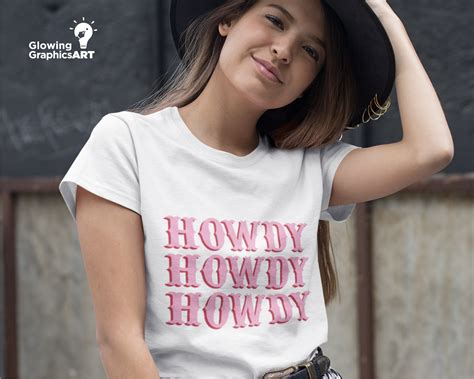 Howdy Svg Pink Howdy Svg Western Svg Western Girl Svg Western Shirt