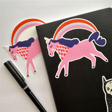 Unicorn Vinyl Sticker