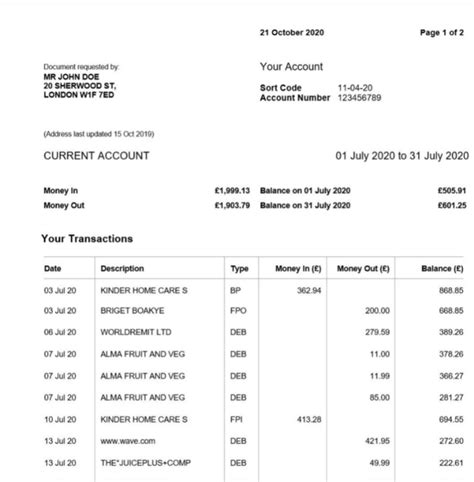 What Is A Bank Statement And How To Get One