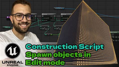 unreal engine 5 1 construction script spawning a huge cube of cubes