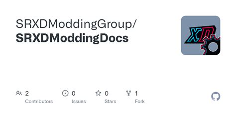GitHub SRXDModdingGroup SRXDModdingDocs