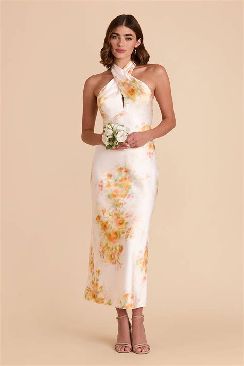 Floral Maxi Dress With Sleeves