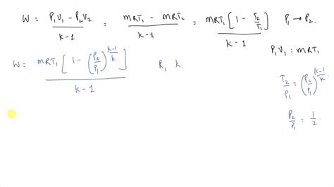 Solved You Are Designing A Closed System Isentropic Expansion Process Using An Ideal Gas That