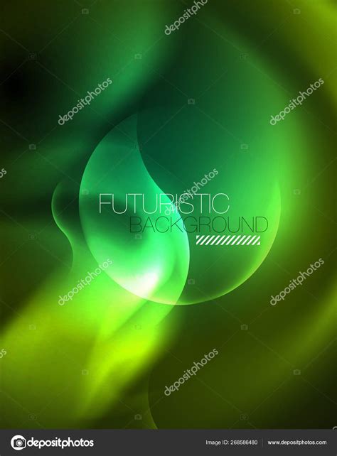 Neon Lights Vector Abstract Background Stock Vector Image By ©akomov