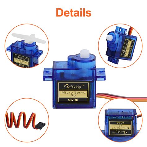 Rc Servo 5pcs Sg90 9g Micro Servos For Rc Robot Helicopter Airplane Controls Car