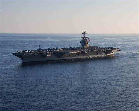 Pentagon Extends Uss Gerald R Ford Deployment Will Move Us Marines