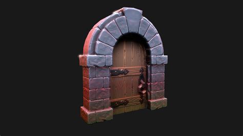 Artstation Stylized Door