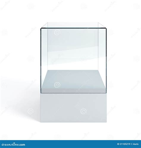 Empty Display Case Stock Illustration Illustration Of Platform 21105219