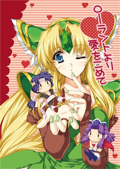 Riesz Angela And Hawkeye Seiken Densetsu And 1 More Drawn By Tamiya