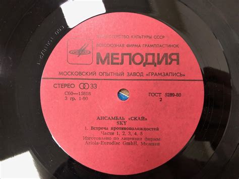 Sky Sky Vinyl Ge მუსიკალური ვინილები ფირფიტები