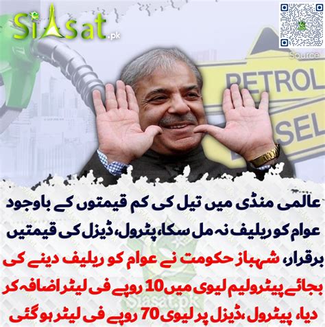 Siasatpk عالمی منڈی میں تیل کی کم قیمتوں کے باوجود عوام کو ریلیف نہ