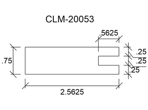 Clm 20053 Classic Mouldings Inc