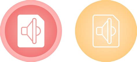 Audio File Vector Icon Vector Art At Vecteezy