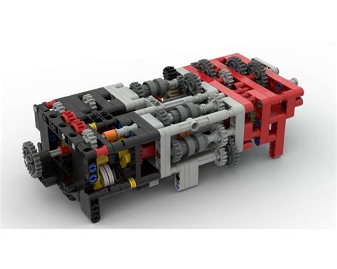 Lego Moc 12 Speed Gearbox By Technicbrickpower Rebrickable Build