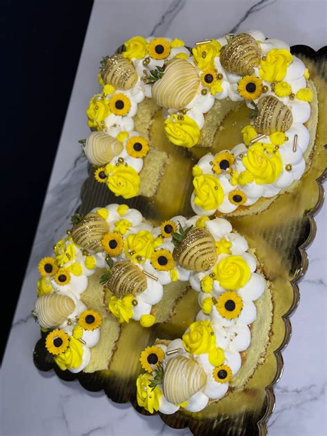 Kaylees Loaded Number Cakes Bake Something