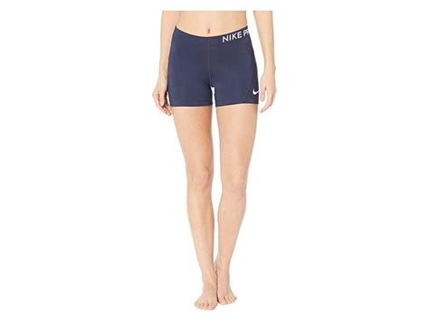 Nike Pro 3 Training Short Obsidian White Womens Shorts Increase