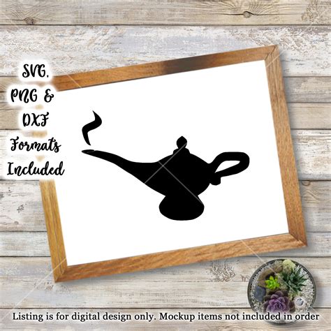 Disney Svg Aladdin Princess Jasmine Magic Lamp Genie Lamp Svg Etsy