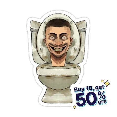 Skibidi Toilet 5 Sticker For Sale By Tientri7 Stickers Vinyl