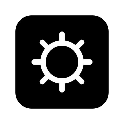 Brightness Icon Vector Symbol Design Illustration 26626164 Vector Art