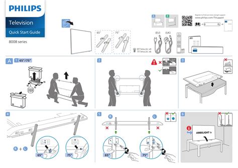 Philips 65pus8008 12 Quick Start Manual Pdf Download Manualslib