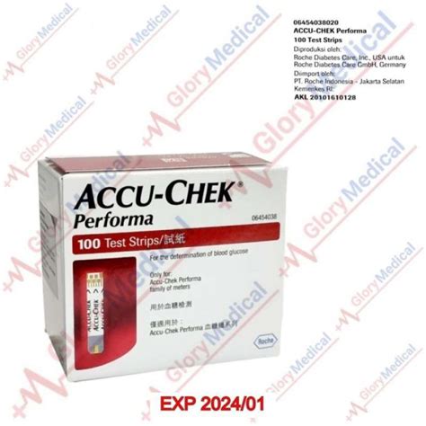 Promo Accu Chek Performa Strip Isi 100 Accu Check Diskon 23 Di Seller