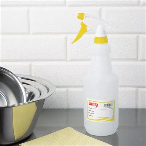 Jantex Cd816 Colour Coded Trigger Spray Bottle Yellow 750ml Catering