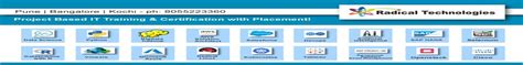 Radical Technologies Pune Hadoop Python Android Core Java Courses