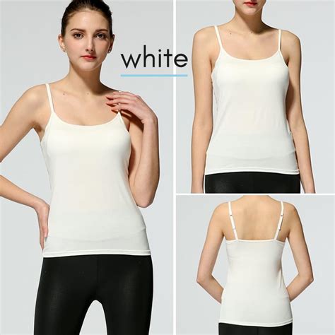Modal Thin Strap Padded Camisole Einashop