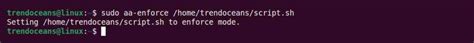 How To Restrict Scriptapplication Permission Using Apparmor On Ubuntu