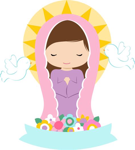 Clipart De Virgencitas Plis Oh My Primera Comunión