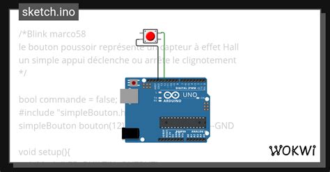 Blink Commande Wokwi Esp32 Stm32 Arduino Simulator