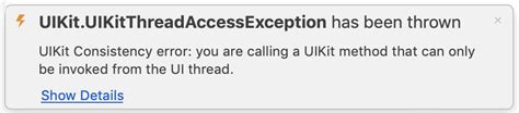 Working With The Ui Thread In Xamarinios Xamarin Microsoft Learn