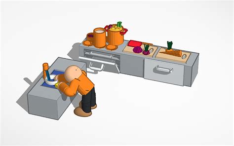 3d Design Kitchen Tinkercad