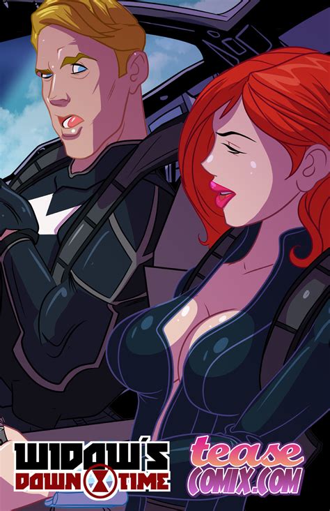 Black Widow Fucks Captain America By Teasecomix Hentai Foundry