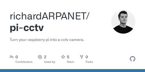 Github Richardarpanetpi Cctv Turn Your Raspberry Pi Into A Cctv Camera