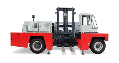 China Cheap 6 Ton Diesel Side Loader Forklift Manufacturers Factory