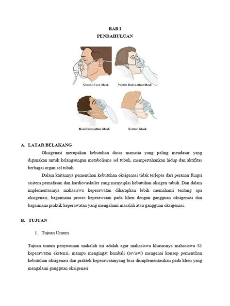 Pemberian Oksigen Pdf