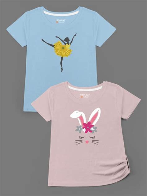 Buy Hellcat Multicolor Cotton Blend Printed Multicolour Online At Best