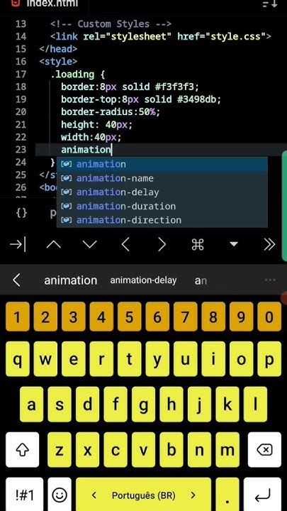 Loading Shorts Youtubeshort Youtubebr Html5 Css Developer Youtube