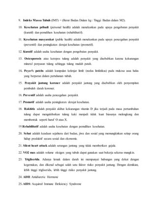 Istilah Dunia Kesehatan PDF