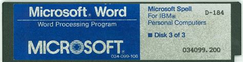 Microsoft Word 2 00 PCjs Machines