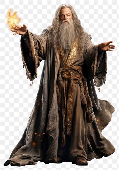 Wizard Portrait Costume Free Png Rawpixel