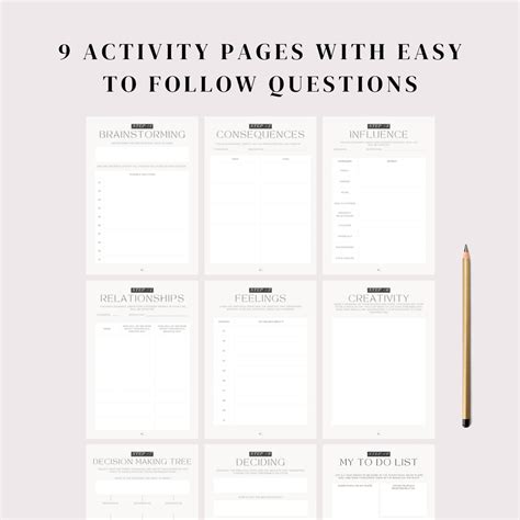 Decision Making Worksheets Problem Solving Template Decision Aid