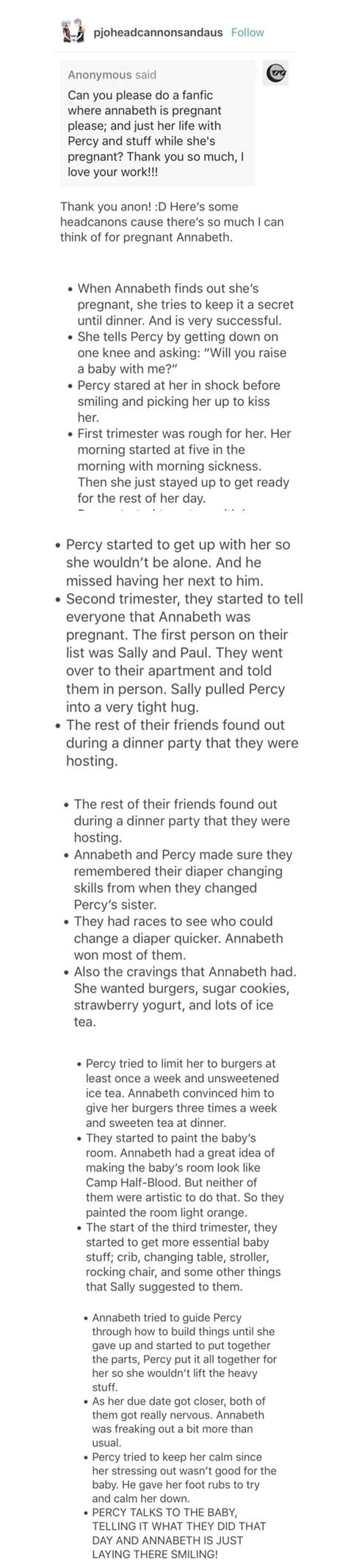 Percy And Annabeth Pregnant Fanfiction Captions Beautiful