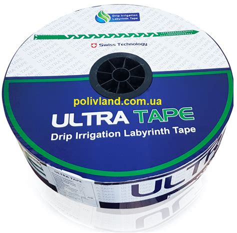 Капельная лента "ULTRA TAPE" - (щелевая), 6 Mil, 20 см, 1000 м купить в ...